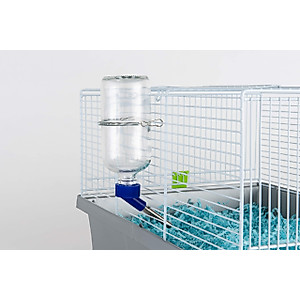 Lixit Glass Water Bottles for Rabbits, Ferrets, Small Birds, Guinea Pigs, Rats, Hamsters and Other Pets (8oz)