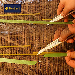 NexLand 2pack S1-P 9mm Utility Knife 30 Degree Tip with G3 Ultra-Sharp Ceramic Blade Snap Off Right Hand