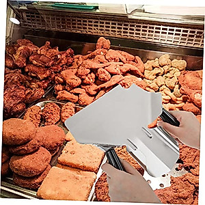 French Fry Portion Scoop 1pc French Fry Bagger French Fry Scoop Steel Scoop Shovel Popcorn Pooper Scooper Metal Metals Kitchen Scoop Metal Food Scoops Ice Scoop Spoon Rest