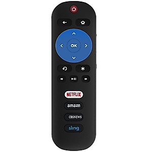 RC280 Remote Control Replacement Compatible with TCL Rokutv 65S405 43S405 49S405 43FP110 49FP110 40S305 43S305 49S305 32S3800 R615 43S403 48FS3800 49R615 49S403 50FS3700 55FS3750 55P605 55R615 55S515