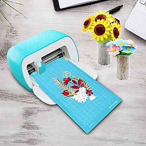 VIKDOOK Cutting Mat for Cricut Joy 4.5”X6.5” Variety Grip Sticky Cutting Mat Pack Blue Light Grip Green Standard Grip Purple Strong Grip 3 Mats Pack