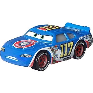 Disney Cars Toys Pixar Cars Die-Cast Ralph Carlow, 1:55 Scale Fan Favorite Character Vehicle for Racing and Storytelling Fun, Gift for Kids Ages 3 Years and Older, Multicolor, (HFB53)