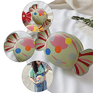 Candy Shaped Bag Cross Body Bag Mini Change Purse Storage Pouch