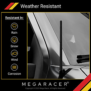 Universal Car Antenna | for Truck Antenna | Ford F150 Antenna | Short Antenna | Car Antenna Replacement | Car Audio & Video Antennas | Jeep Wrangler Antenna Short Auto Antenas para Carros | Rubber 7"