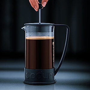 Bodum Brazil French Press Coffee and Tea Maker, 12 oz, Black