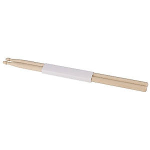 SINJEUN 24 Pairs 5A Drum Sticks, Classic Maple Wood Drum Sticks, 5A Wood Tip Drumstick for Beginners, Students and Adults