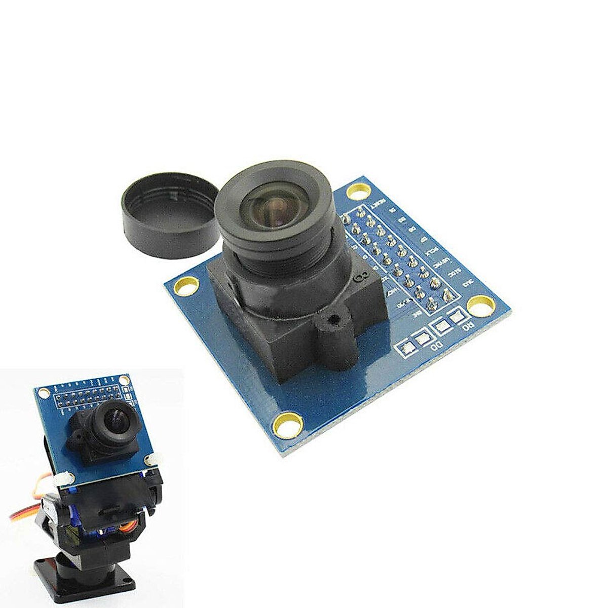 Gump's grocery VGA OV7670 CMOS Camera Module Lens CMOS 640X480 SCCB Compatible W/ I2C Interface
