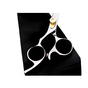 Ruvanti Left Handed Hair Cutting Scissors 6.5” - Professional Shears, Sharp Hairdressing/Haircutting Scissors for Men/Women