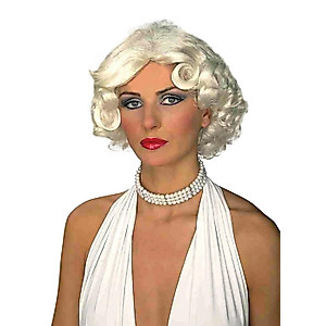 Forum Hollywood Movie Star Wig, Blonde, One Size