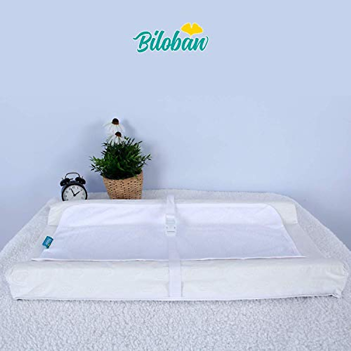 5 Count Changing Pad Liner, Waterproof Larger Changing Pad Cover 28" X 15", Cotton Terry (Solid Improved Thickness) / Bassinet Mattress Pad Cover, Waterproof, 2 Pack, Ultra Soft Bamboo Sleep Surface