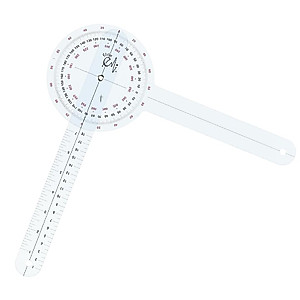 EMI Plastic 12" Goniometer 360 Degree Isom - 12" EGM-422