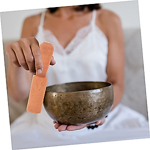 2pcs Meditation Bowl Wooden Singing Bowl Sticks Singing Bowl Mallet Striker Meditation Percussion Striker Meditation Singing Bowl Stick Meditation Singing Bowl Mallet