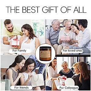 ARCASA Scented Candles, Lavender Candles for Home, Organic Candles Non Toxic, Soy Candles, Canned Candles for Home Scented, Fall Scented Candles, Stress Relief, Meditation, Yoga (Lavender 7oz)