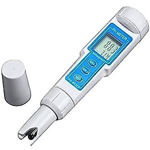 YUESFZ Precise Waterproof PH Pen Meter Portable Digital PH Tester for Aquarium Pool Water Wine Urine Laboratory Practical Water Quality Detector