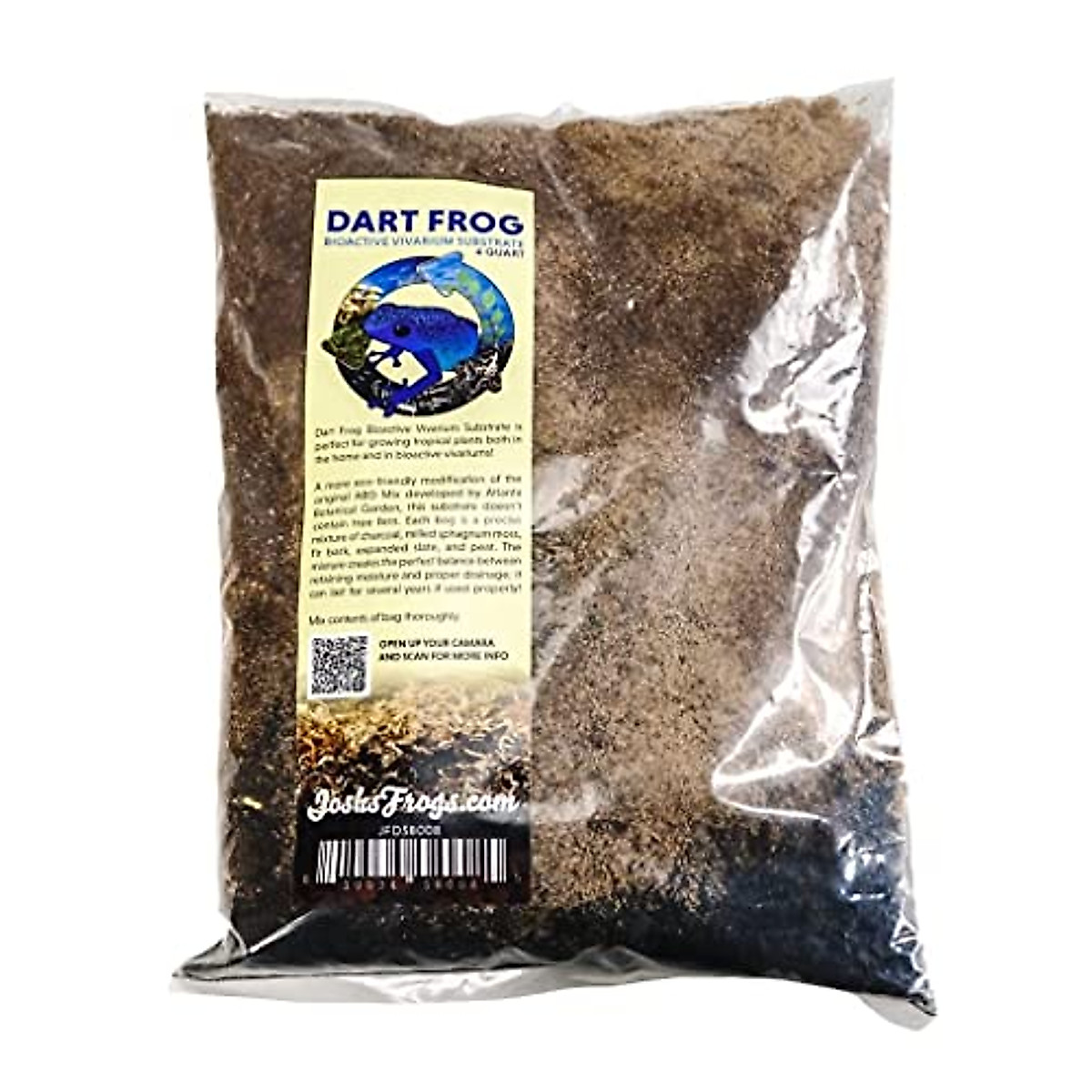 Josh's Frogs Bioactive Dart Frog Substrate Vivarium Bundle- Extra Large
