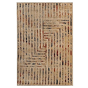 SUPERIOR Indoor Area Rug or Runner, Modern Splatter Abstract Floor Decor, Rugs for Living Room, Bedroom, Office, Hardwood Floors, Dining/Kitchen, Soft, Home Accessories, Naem Collection, 8' x 10'
