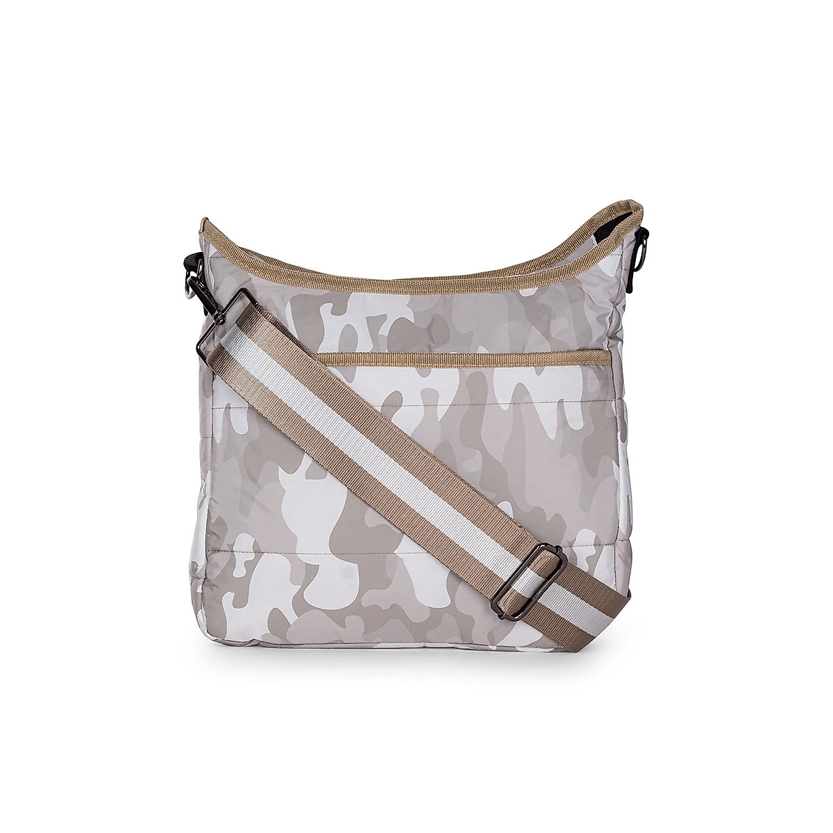 Haute Shore - Perri Crew Puffer Crossbody Bag, Beige Camo