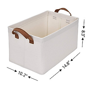 StorageWorks Rectangular Metal Basket Set, 25-Pound Capacity