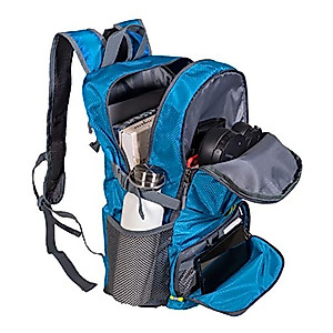 Rockland Packable Stowaway Backpack, Blue, Large