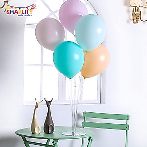 Sharlity 20 Sets Balloon Stand Kit Table Balloon Stand Holder for Graduation Birthday Baby Shower Wedding Anniversary Party Decorations