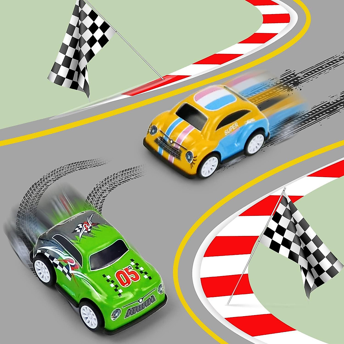 Vileafy 30 Bulk Mini Pull Back Cars -Goodie Bag Stuffers for Kids 3-5, Birthday Return Gifts, Carnival Prizes for Boys and Girls Party Favors and Class Treasure Box