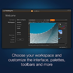 [Old Version] Corel PaintShop Pro 2022 Ultimate | Photo Editing & Graphic Design Software + Creative Bundle | Amazon Exclusive ParticleShop Starter Pack [PC Disc]