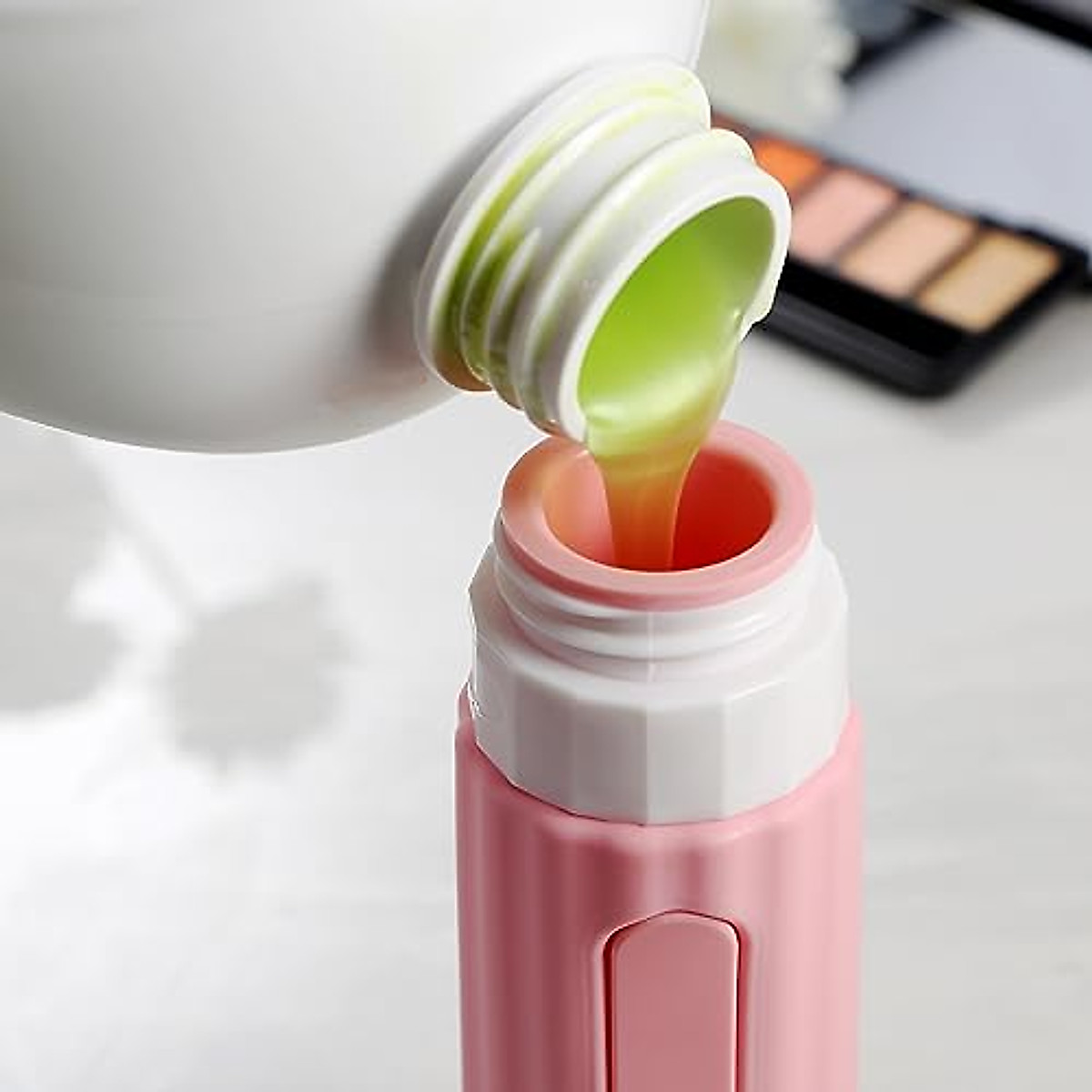 Mrsdry Travel Bottles for Toiletries, TSA Carry On Approved Toiletries Containers, 3 Ounce Leak Proof Squeezable Silicone Tubes, Refillable Travel Accessories for Shampoo Body Wash Liquids (4 Pack)