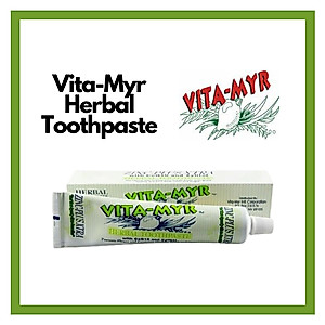 VITA MYR Herbal W Coq10 And Xylitol Toothpste, 5.4 OZ