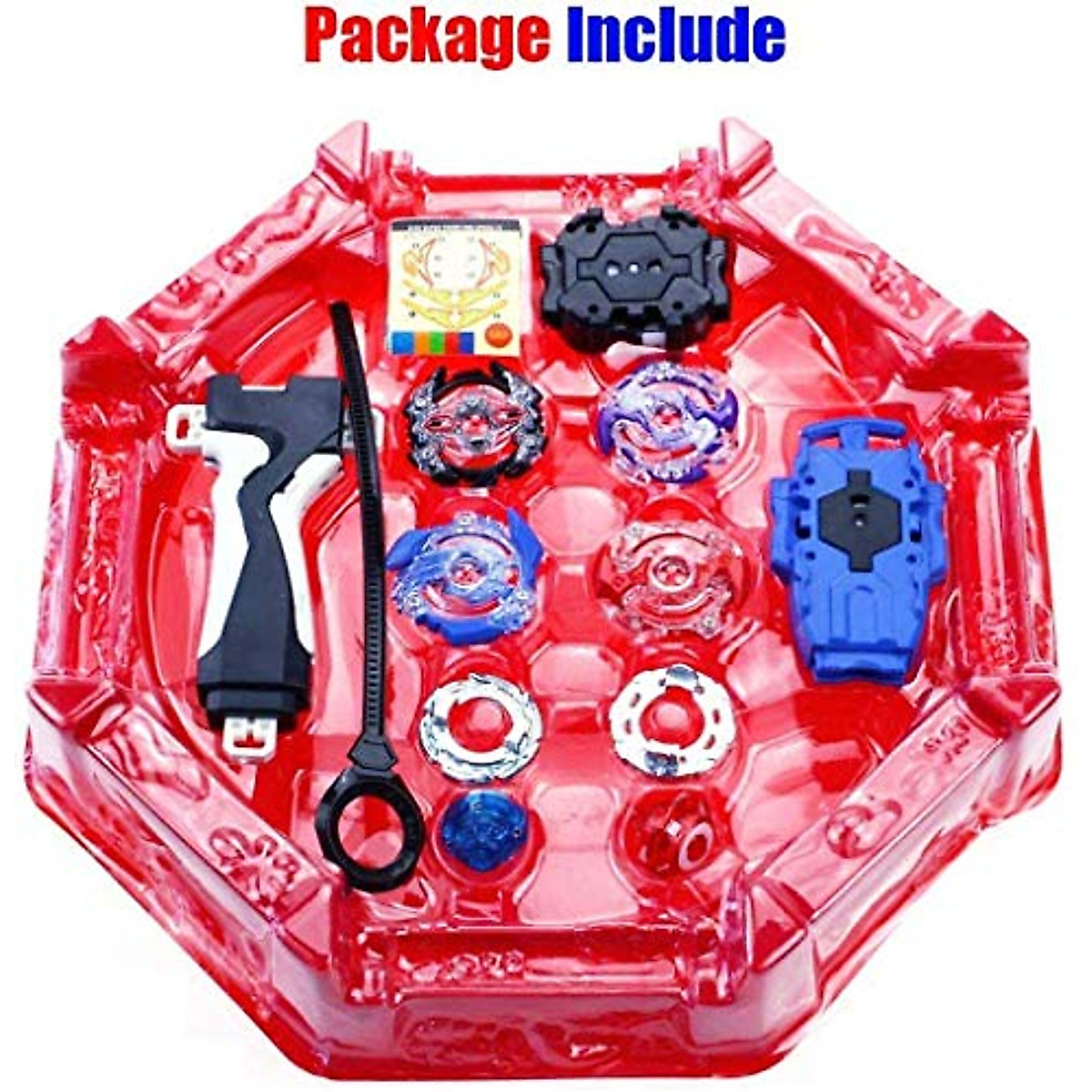 Bey Burst Battle Blade Metal Fusion Evolution Attack Set with and Star Storm Battle Set and Arena Included…