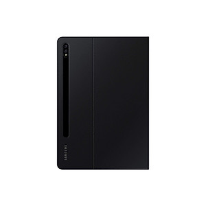 SAMSUNG Galaxy Tab S7 Book Cover, Protective Tablet Case w/ 2 Viewing Angles, Magnetic Design, S Pen Holder, Slim, Lightweight, US Version, Mystic Black