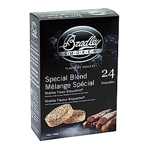 Bradley Smoker BTSB24 BTSB24-Flavor Bisquettes-Special Blend 24Pk, 24-Pack, Multi