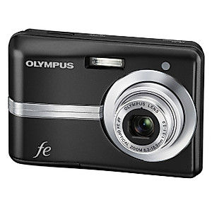 OM SYSTEM OLYMPUS FE-25 10MP Digital Camera with 3x Optical Zoom and 2.4 inch LCD (Black)
