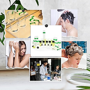 ECO Sachet Individually Wrapped Travel Toiletries, Bulk Mini Hotel Shampoo and Conditioner 2in1 10ml (100 pk)