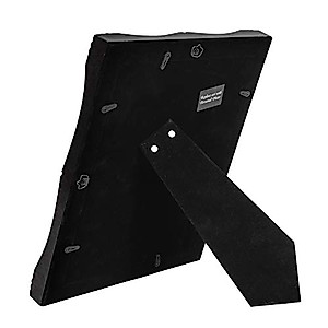 Cottage Garden Tune My Heart Black Floral Cutout 8 x 10 Table Top and Wall Photo Frame