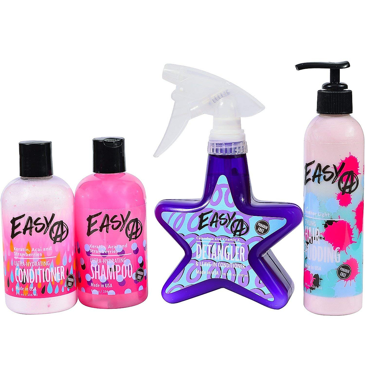 Easy A Detangler and Leave-in Conditioner with Calendula and Vitamin A, 10.5 oz