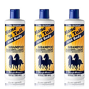 Mane 'n Tail Original Formula For Thicker Fuller Hair 12oz (3 Pack)