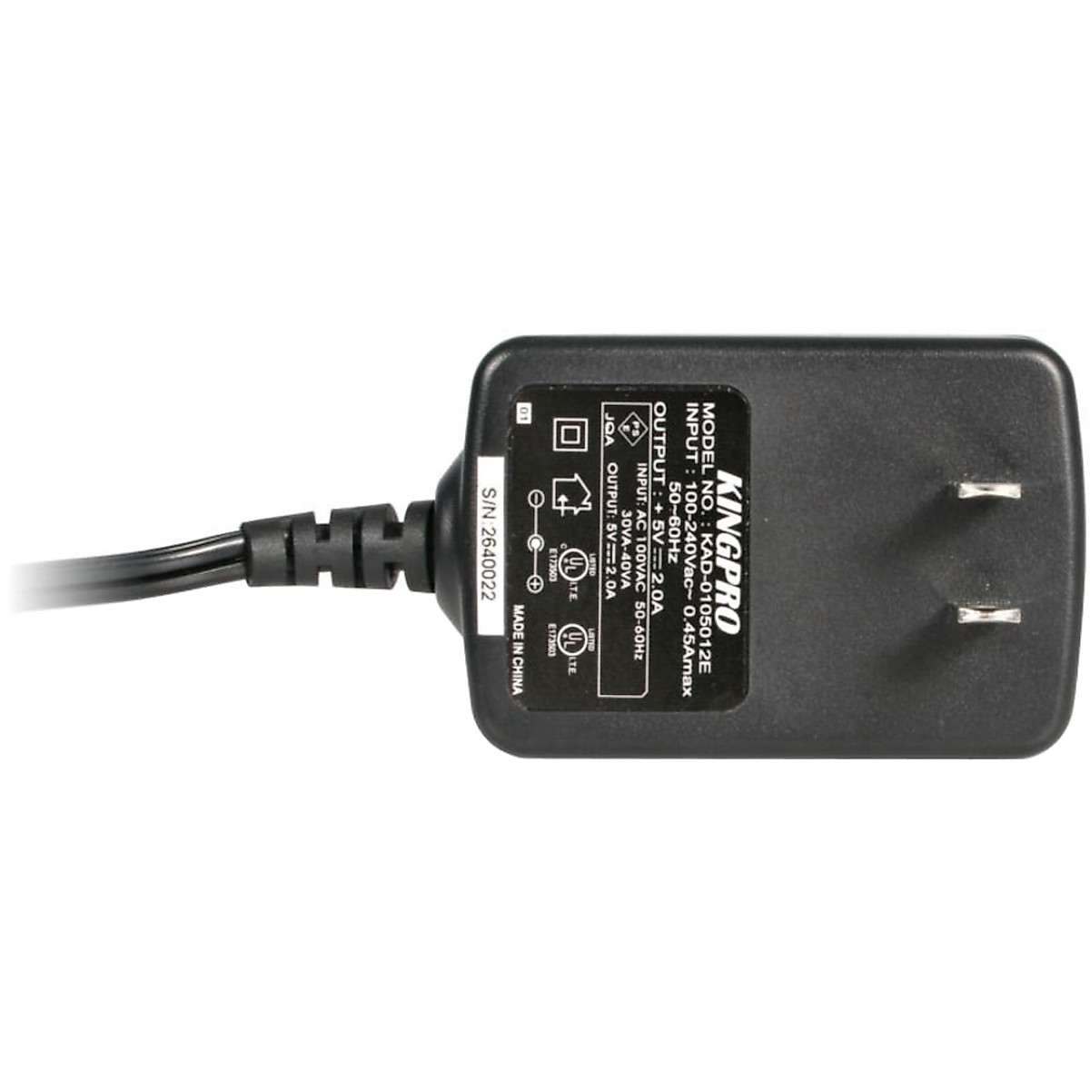 StarTech.com 5V Dc Power Supply - North America Type A - 10W - DC Adapter - Power Supply , TAA (SVUSBPOWER)