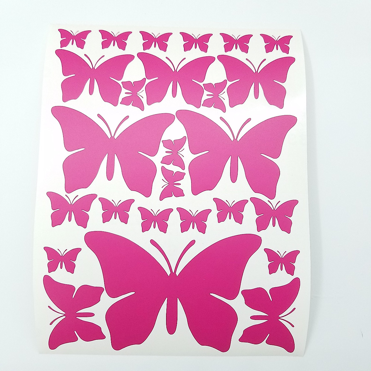 Jeyfel Decals: Butterfly Wall Decals- Purple, Pink & Turquoise Set. DIY Decoration. Beautiful Butterfly Wall Stickers. Girls, Nursery, Room Decor.