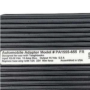 Tekswamp Lind PA1555-655 DC/DC Automobile Power Adapter 15V 5.5A