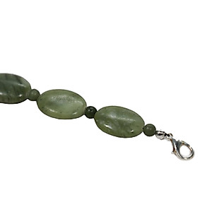 Biddy Murphy, Connemara Marble Bracelet Oval Beads Made in Ireland