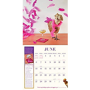 Drinking with Chickens Wall Calendar 2021