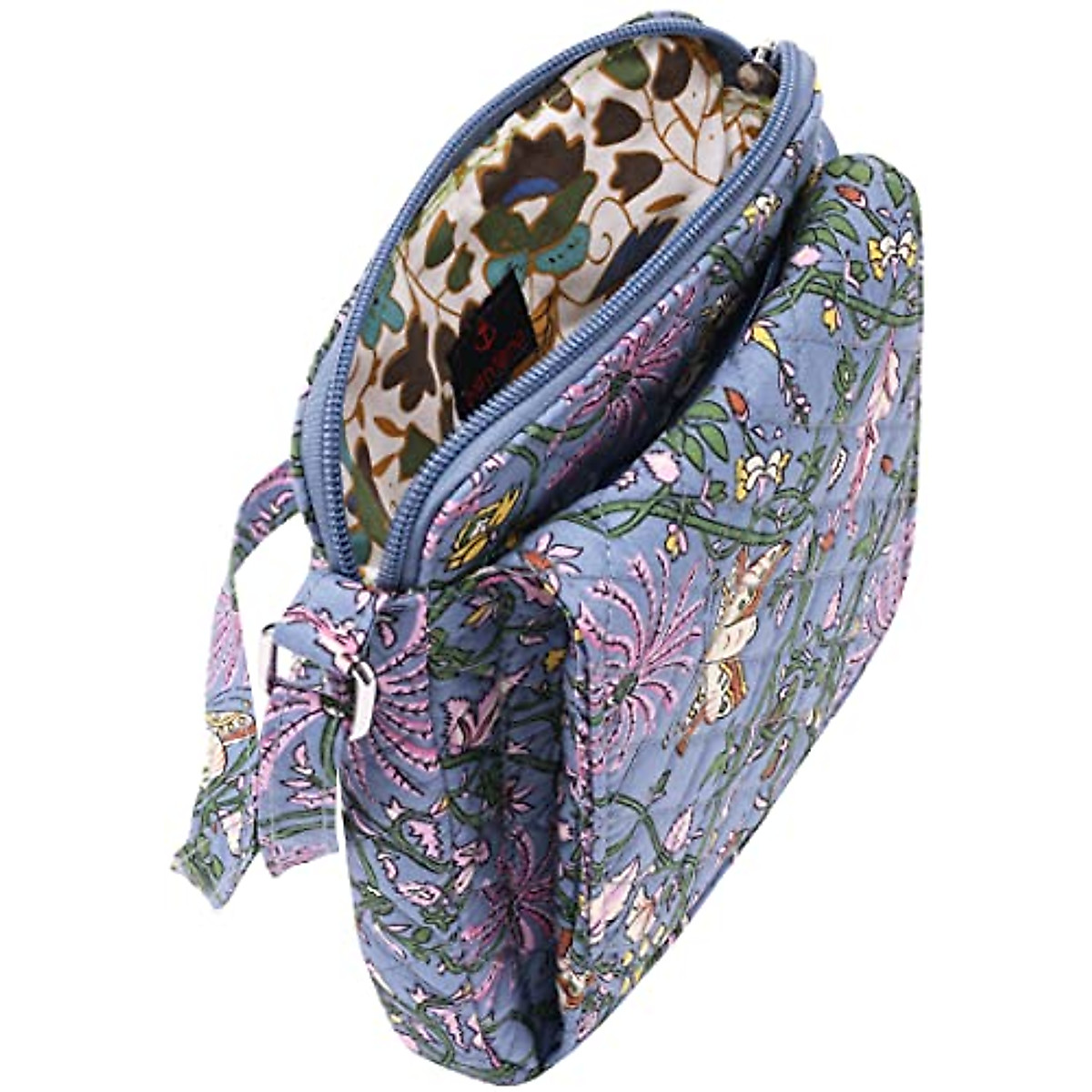 Brentano Cotton quilted crossbody wallet purse (BOHO WILDERNESS)