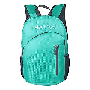 MounTop Outdoor Lightweight Foldable Water Resistant Backpack for Travel Hiking Riding