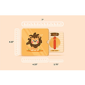 Bayt Orange Arabic Alphabet Interactive Flashcards