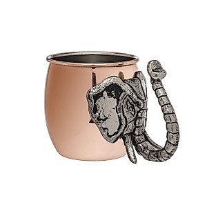 Moscow Mule Mug for Cocktails and Ice Cold Beverages -Elephant Hadle - 20 oz