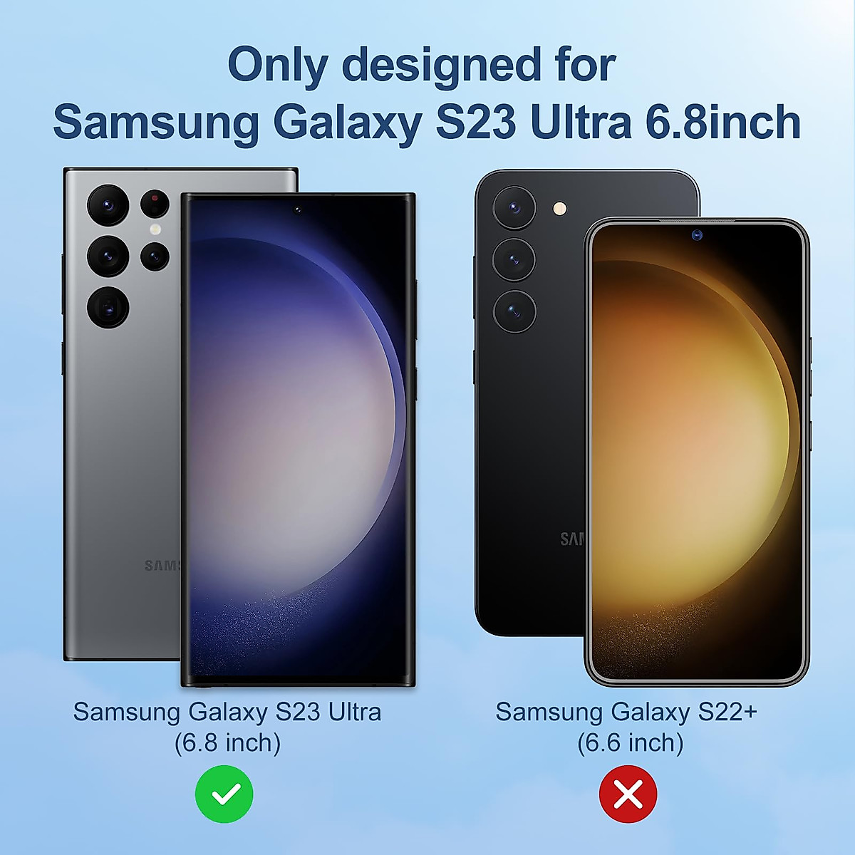 LK 3 Pack for Samsung Galaxy S23 ultra Screen Protector [Not Glass] [Support Fingerprint Unlock] Bubble Free, Touch Sensitive, 3D Curved Max Coverage Screen Protector for Samsung Galaxy S23 Ultra