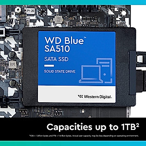 WD Blue 500GB 3D NAND SATA III 2.5" Internal SSD