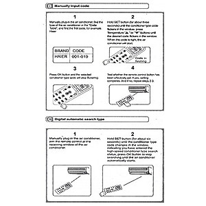 Universal A/C Air Conditioner Remote Control LCD Conditioning Controller 1000 in 1 for Mitsubishi Toshiba HITACHI FUJITSU Daewoo LG Sharp Samsung ELECTROLUX SANYO Air Condition Conditioner