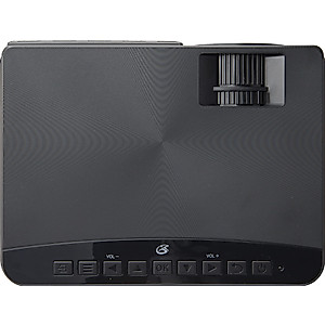 GPX Mini Projector with Bluetooth, USB and Micro SD Media Ports, Includes Remote (PJ300B)