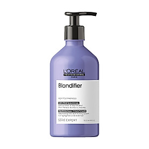 L'Oreal Professionnel Blondifier Conditioner - Nourishing & Smoothing Treatment For Blonde or Bleached Hair, Enhances Shine & Fights Brass, For All Hair Types